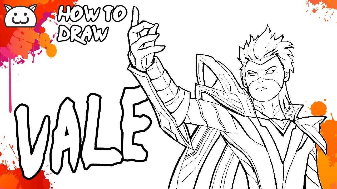 How to Draw Vale | Mobile Legends - YouTube
