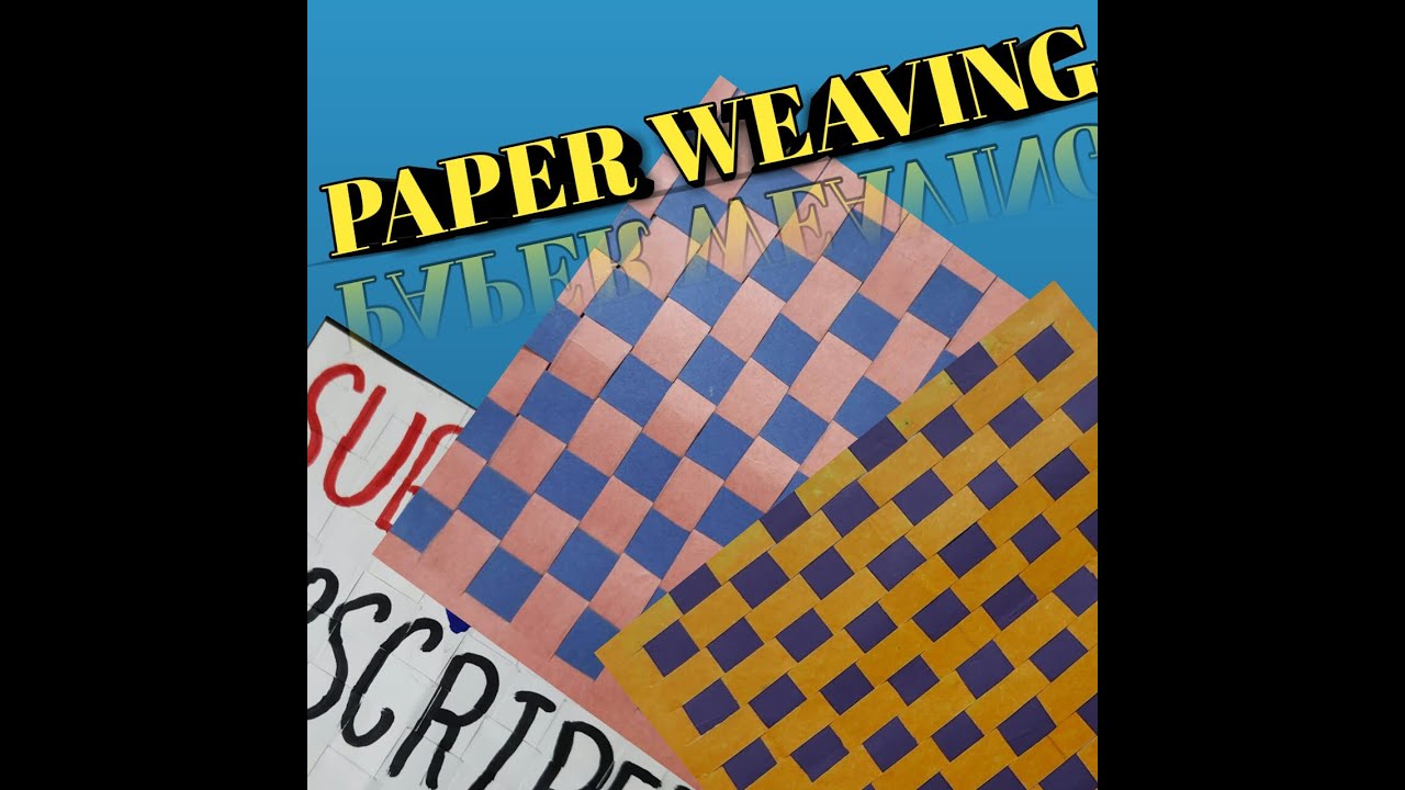 Paper Weaving How To Make Paper Mat YouTube paper-weaving-how-to-make-paper-mat-youtube