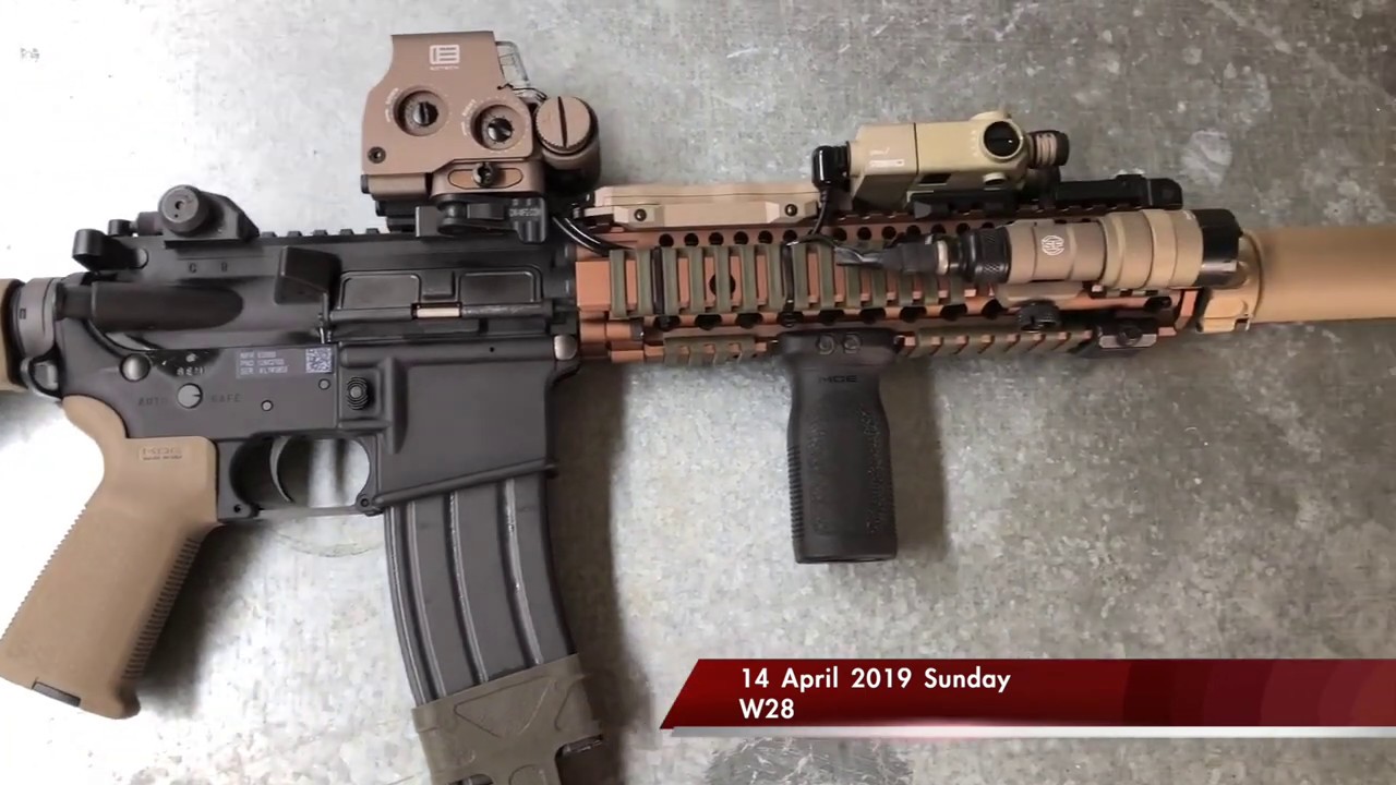 Airsoft GBB | CQB Close Quarter Battle | 10.5' of my Daniel Defense ...