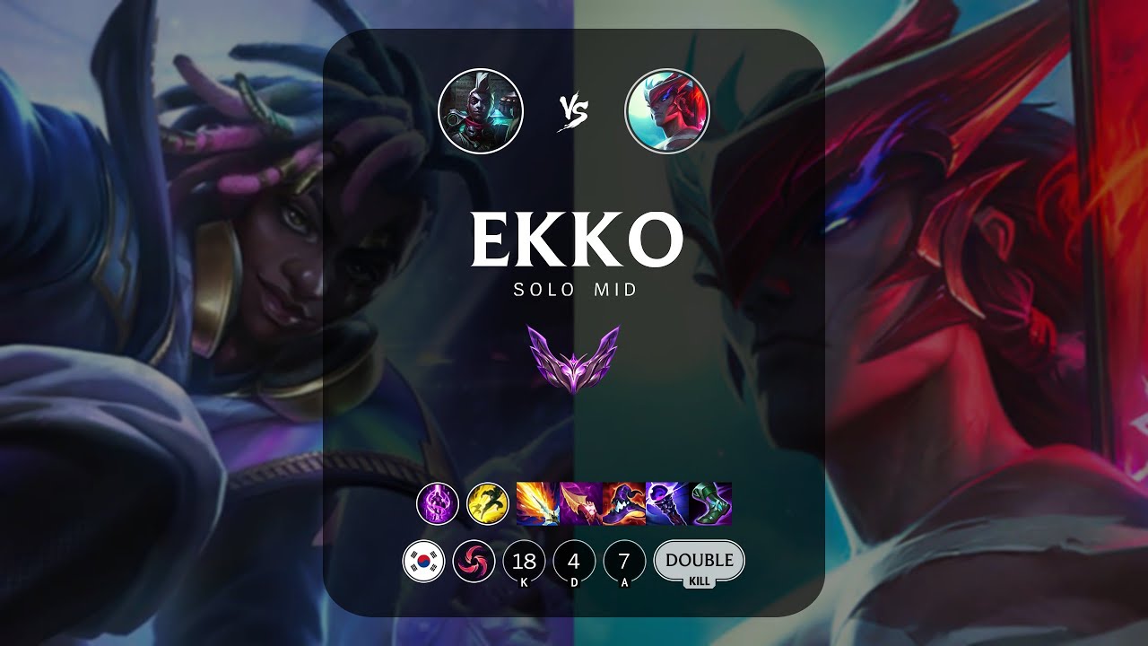Ekko Mid vs Yone - KR Master Patch 14.4 - YouTube