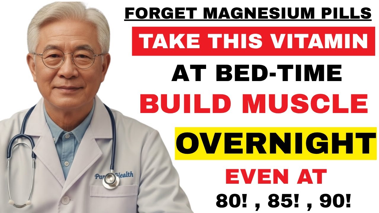 Forget Magnesium Supplements! Take These 2 Vitamins at Night to Rebuild ...