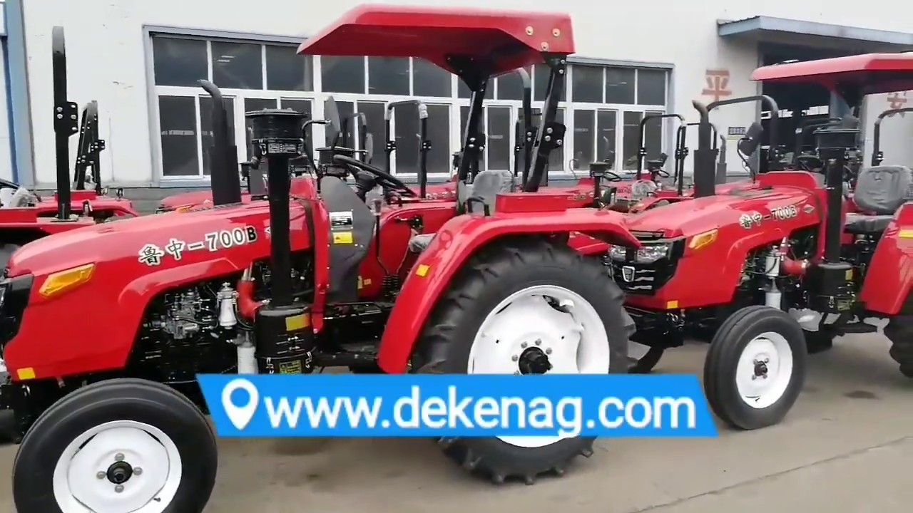 china shandong manufacture tractor - YouTube