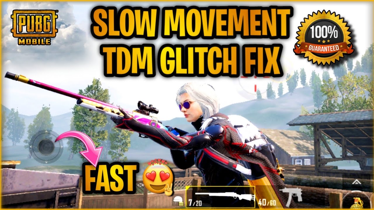 How To Fix Slow Movement TDM Glitch In Pubg Mobile | Easy Solution | M24 TDM Glitch Fix | 100% ...