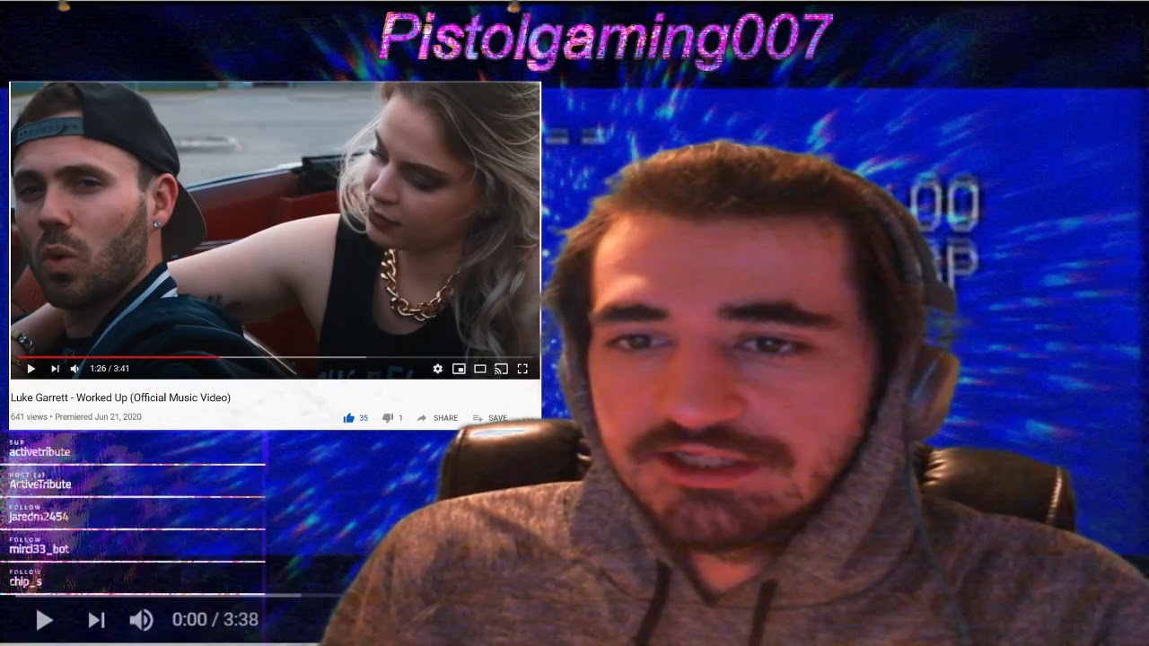 Luke Garrett- Worked up(Official Video Reaction) - YouTube