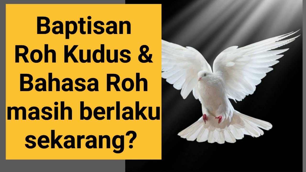 Baptisan Roh Kudus & Bahasa Roh masih berlaku sekarang? //part2//John ...