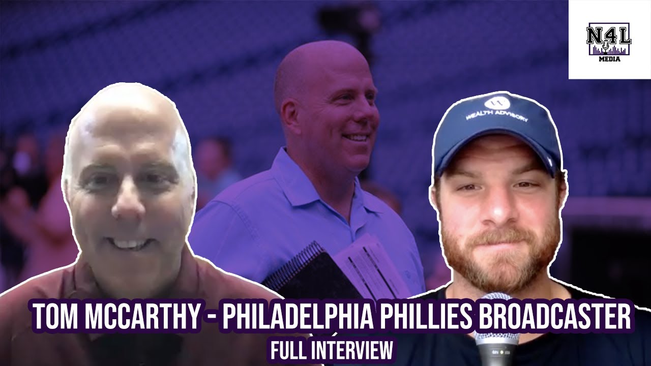 Tom McCarthy - Philadelphia Phillies Broadcaster // Full Interview ...