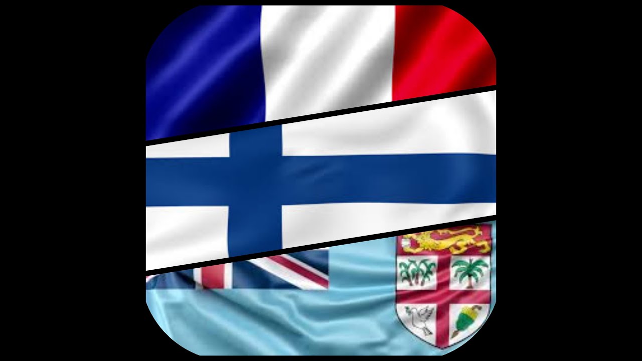 Countries with Flags Starting with Letter "F" - YouTube