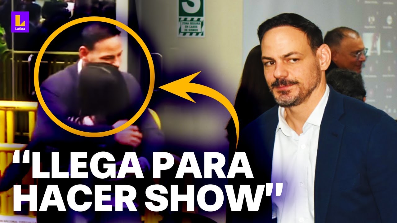 Mark Vito llega a audiencia con nueva pareja: "Llega para hacer show" - YouTube