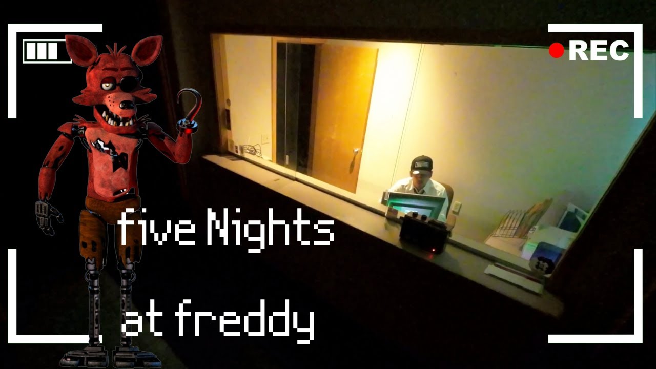 Five Nights At Freddy's In REAL LIFE - YouTube