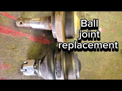 Ball joint replacement on a Kia ceed - YouTube