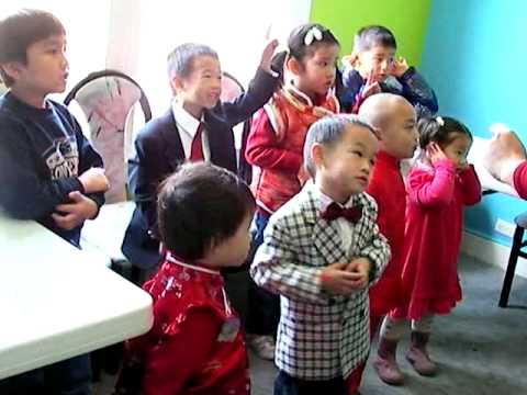 Chinese New Year Children Rehersal