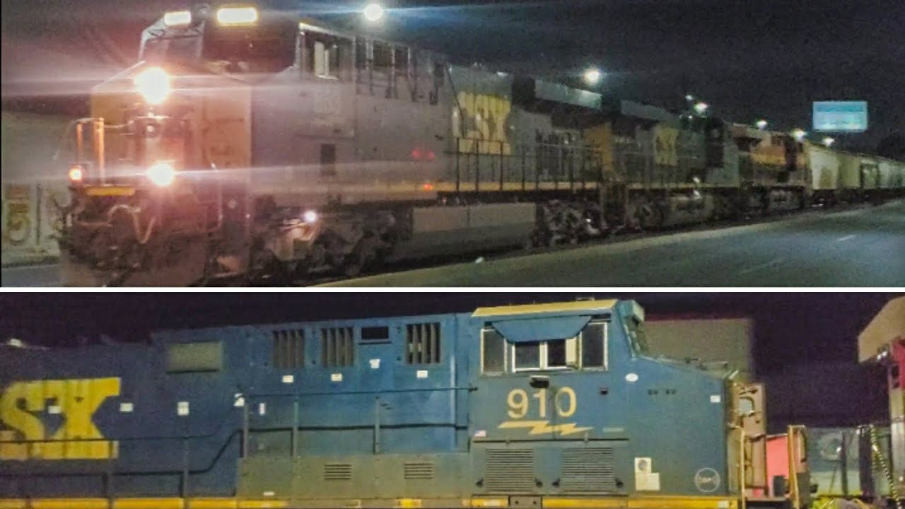 ¡DOS CSX en UN TREN! 883 y 910 | GKCMYI Granolero a Ragasa - YouTube