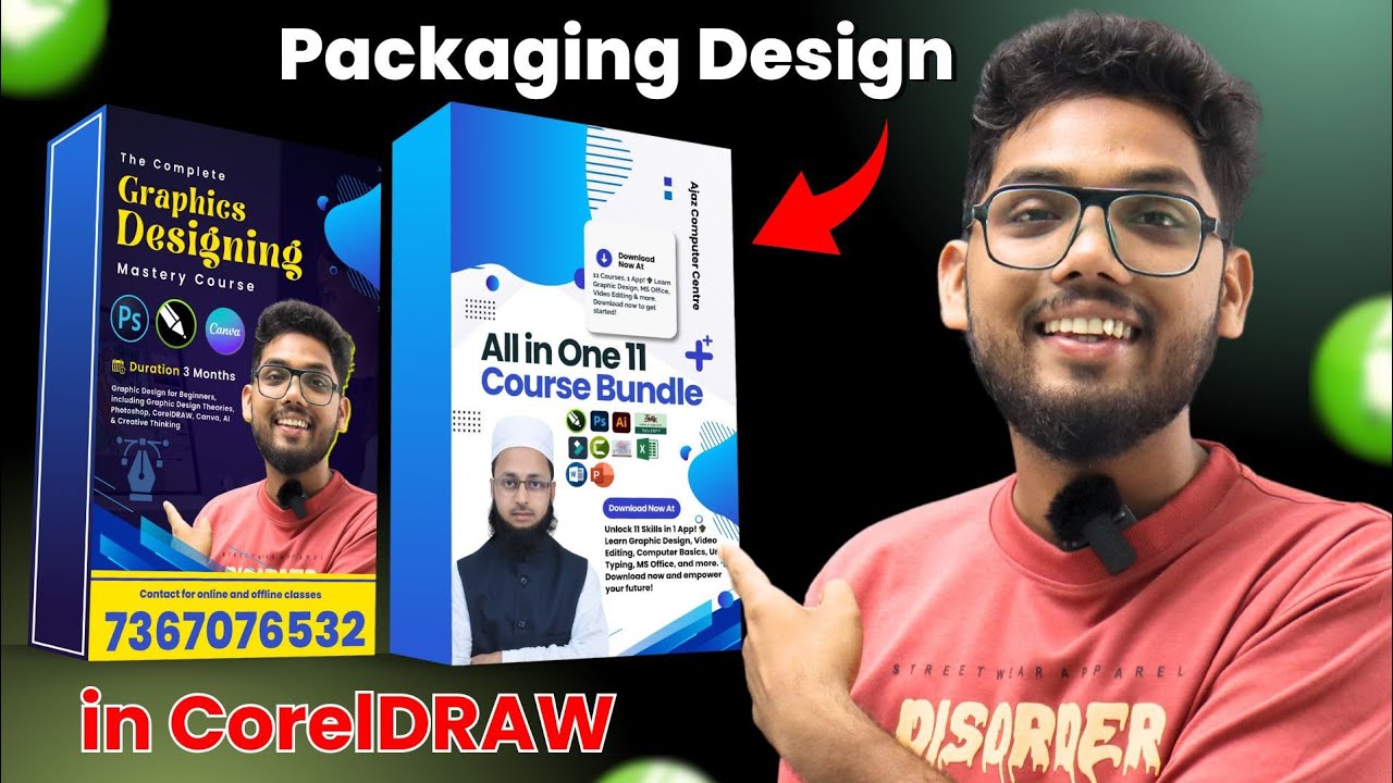 Packaging Box Design in CorelDRAW | Quick & Creative Techniques ...