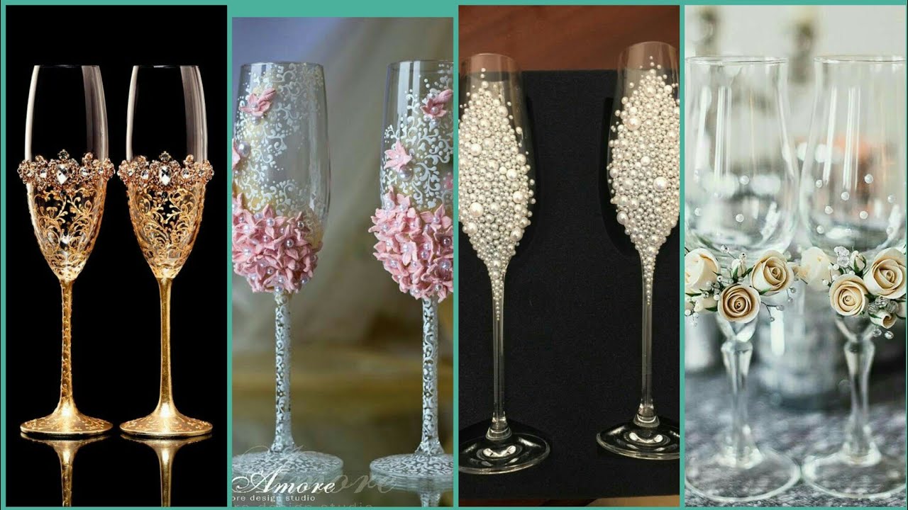 Awesome Wedding Glass Decoration Ideas Youtube