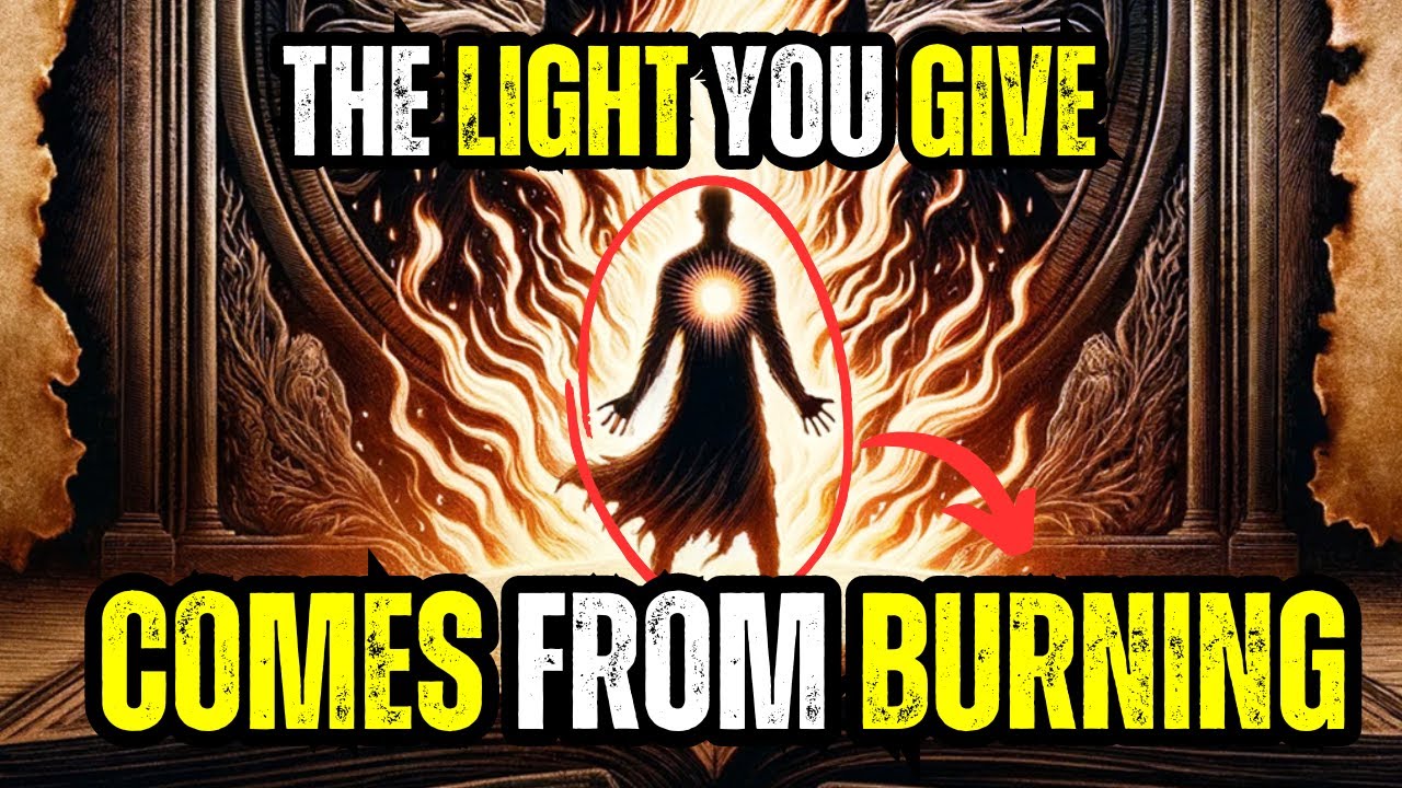 Chosen Ones, The LIGHT You Give Comes From BURNING - YouTube
