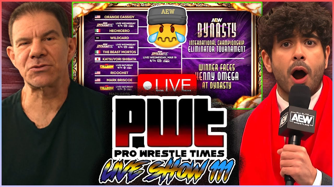 PWT Live Show #111 - Dave Meltzer Complains About CM Punk, Tony Khan ...