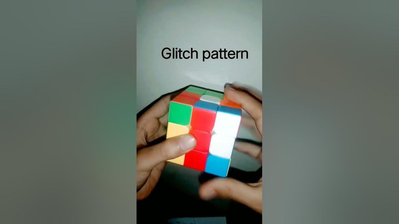 Glitch show tutorial Rubik's cube patterns - YouTube