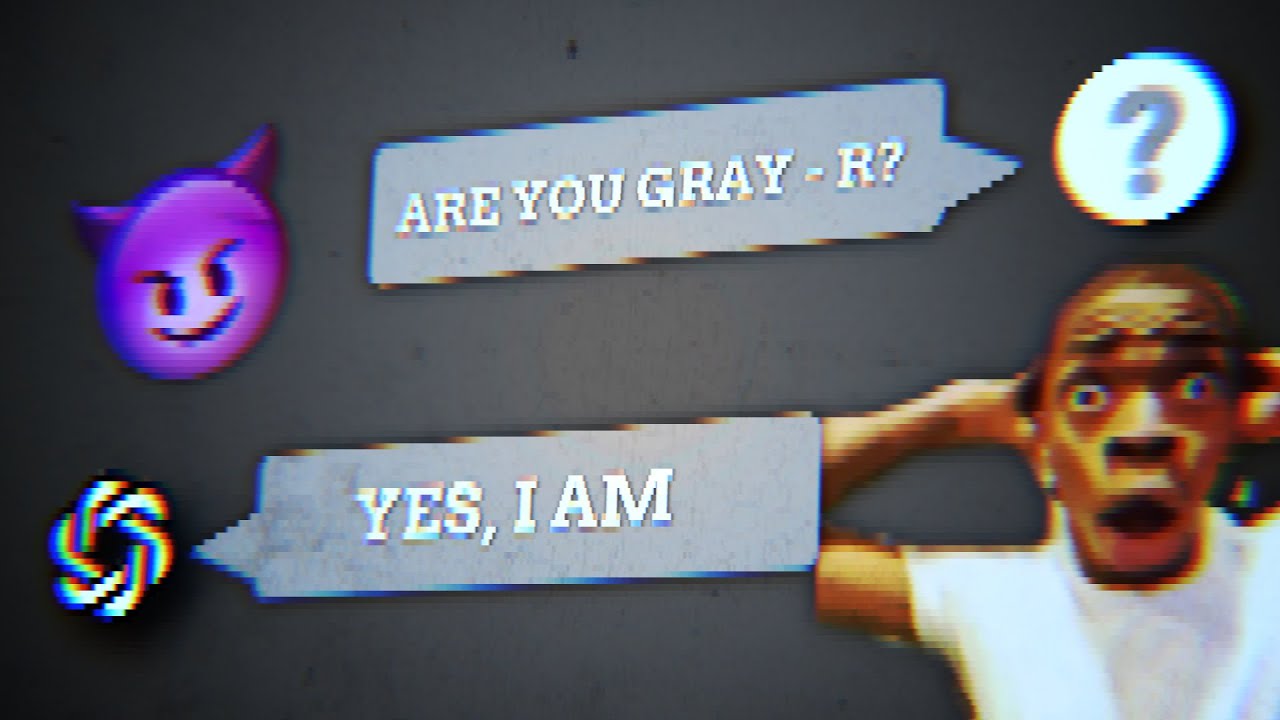 CHAT GPT IS GRAY - R? ~ #funny - YouTube