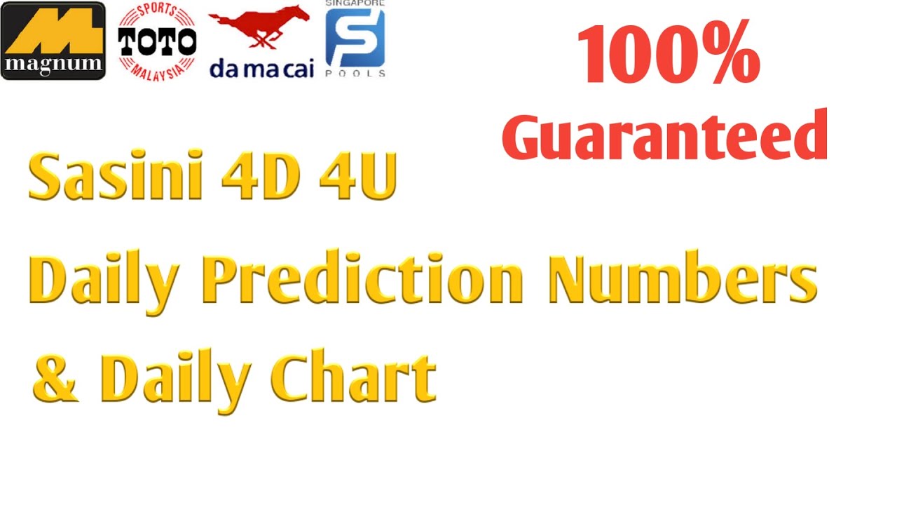 Magnum 4d,kuda 4d, Toto,Damacai ,Singapore Pools Chart And Special ...