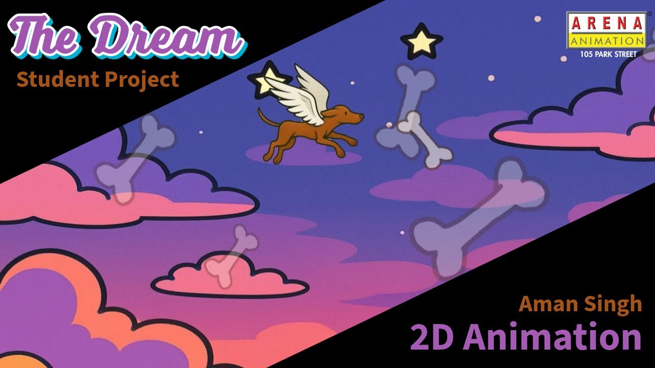 The Dream - 2D Animation Student Work by Aman Singh of Arena Animation ...