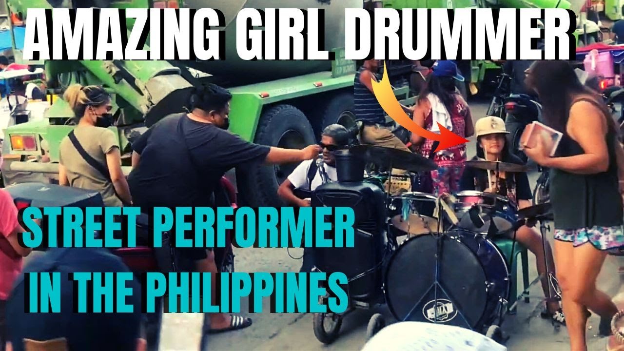 Amazing GIRL STREET DRUMMER in the PHILIPPINES goes VIRAL - BATANG ...