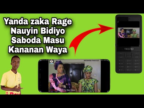 Yanda Ake Maida Video 3gp (Converting) na Bidiyo a wayar Android || How to convert video on Android
