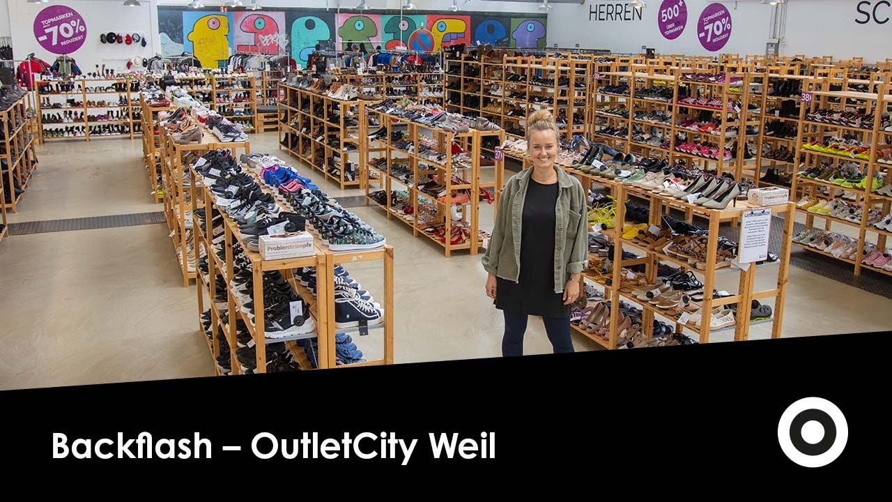 Outlet City Weil am Rhein -Backflash immer 10% günstiger als bei der ...