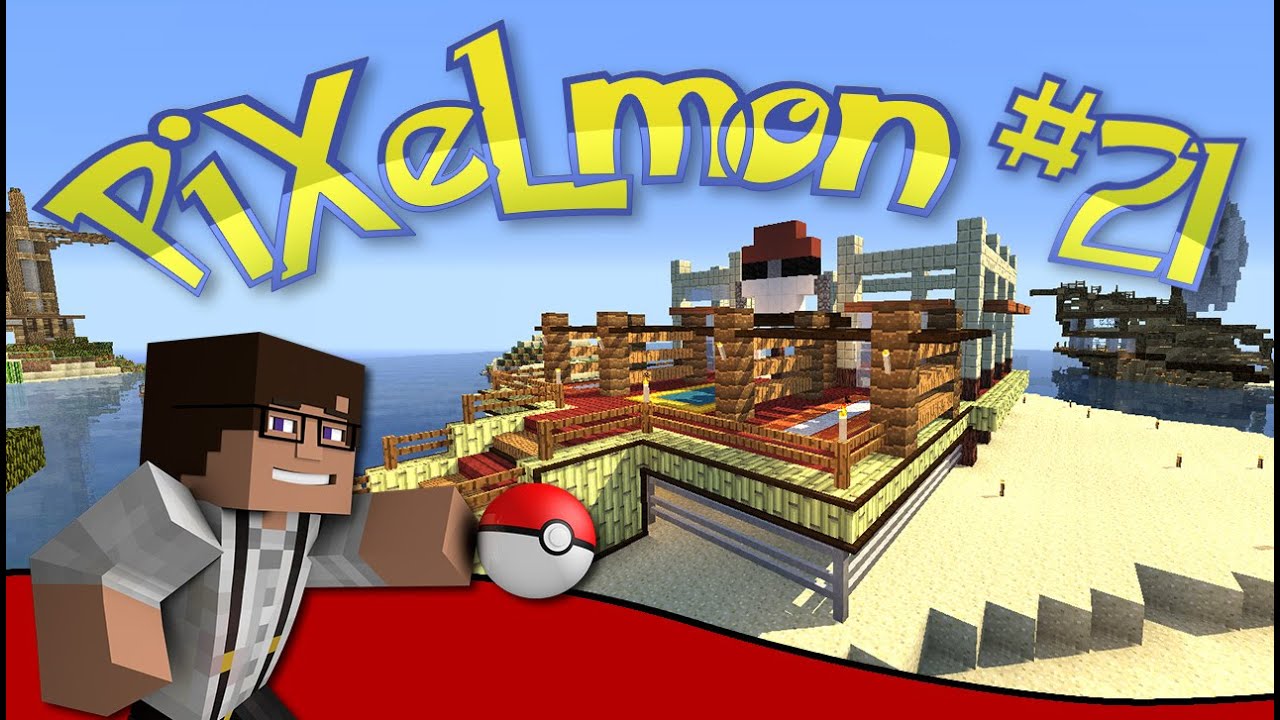 PixelLeague Pixelmon! || SPAWN BUILDING! w/ Patience - Season 2 Ep 21 ...