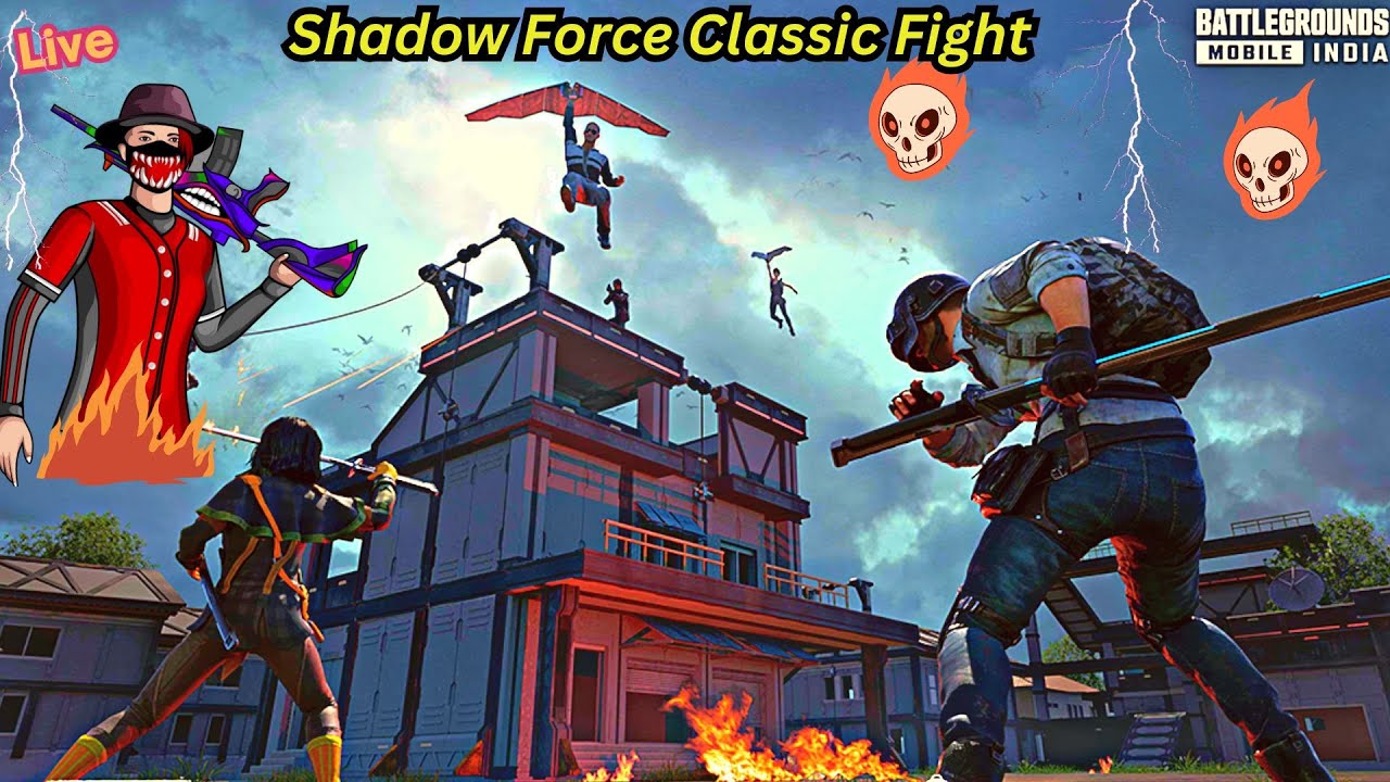 Shadow Force Classic Fight | Killer Rush Gameplay | BGMI | PUBG - YouTube