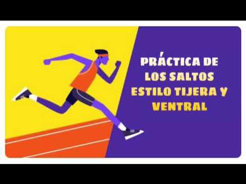 técnica de los saltos: salto alto en tijera y rodillo ventral del ...