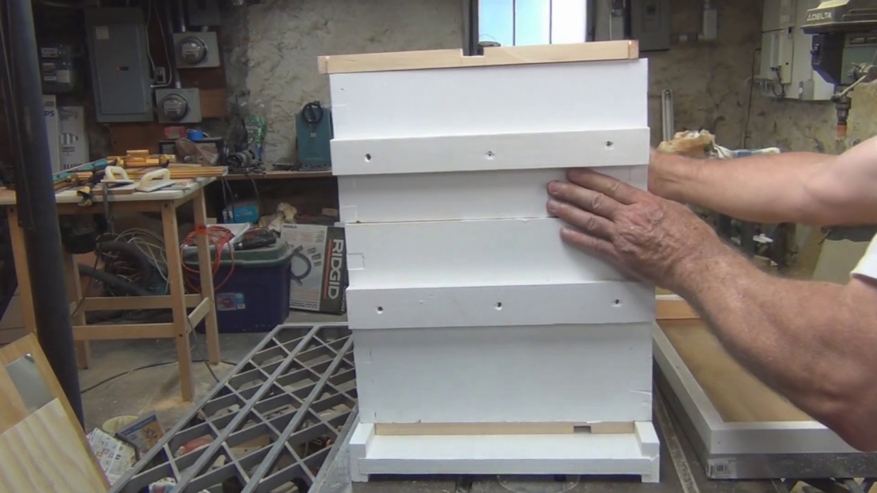 Making a Langstroth Hive Inner Cover - YouTube