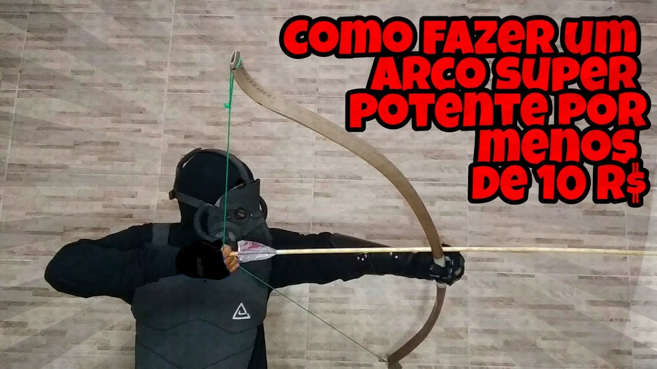 Como fazer um arco de pvc por menos de 10 R$ - YouTube