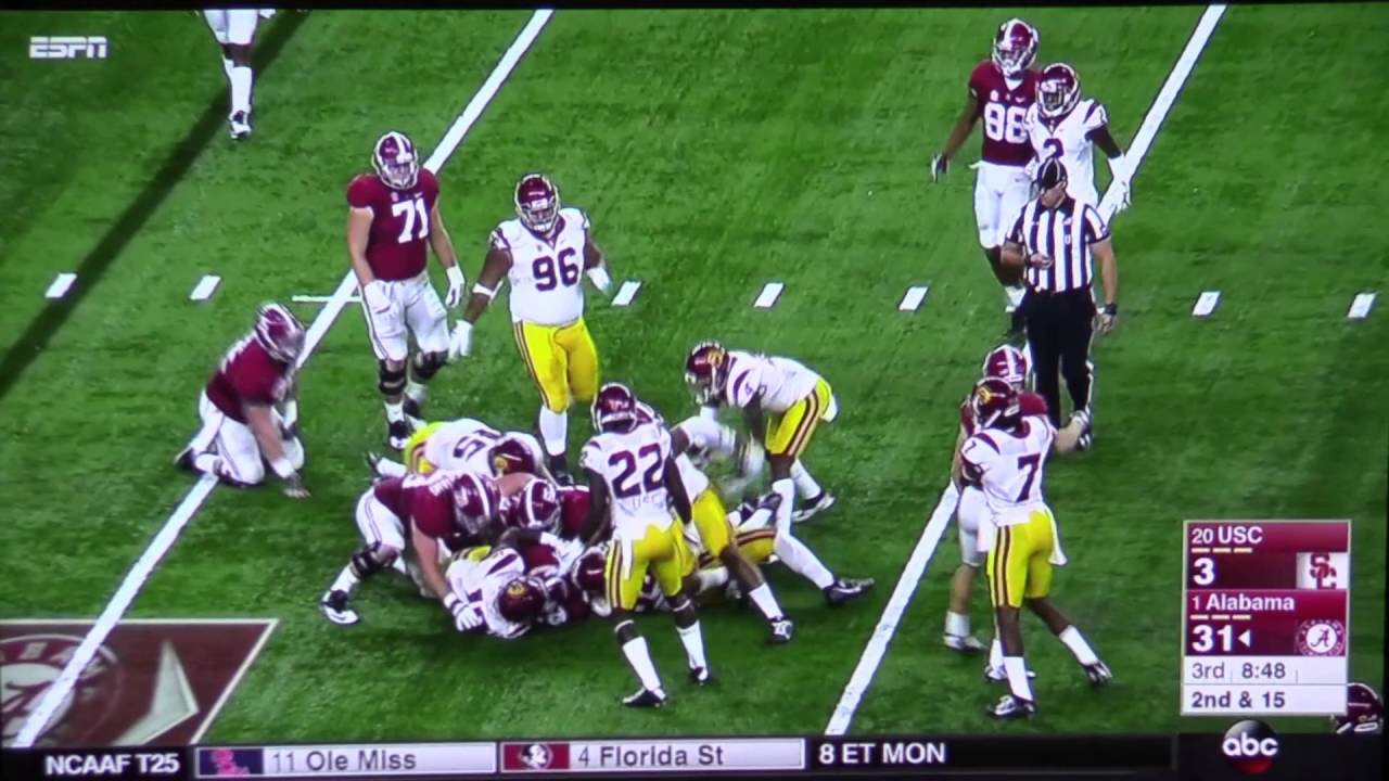 Alabama vs USC 2016 Highlights - YouTube