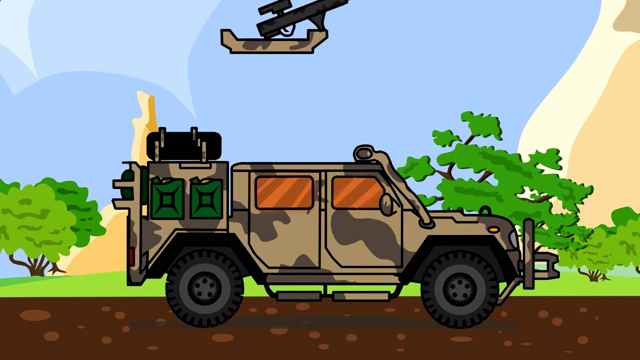 Military Truck For Kids Military Vehicle Design and Application - YouTube