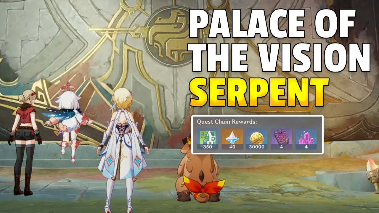 Palace of the Vision Serpent | Quest Guide | Genshin Impact - YouTube