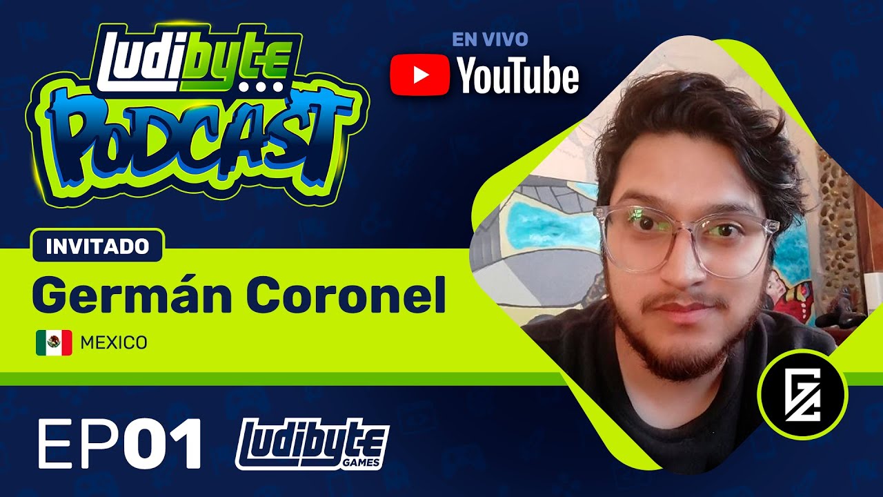 Ludibyte Podcast [01] - Con Germán Coronel | Blender y Unity - YouTube