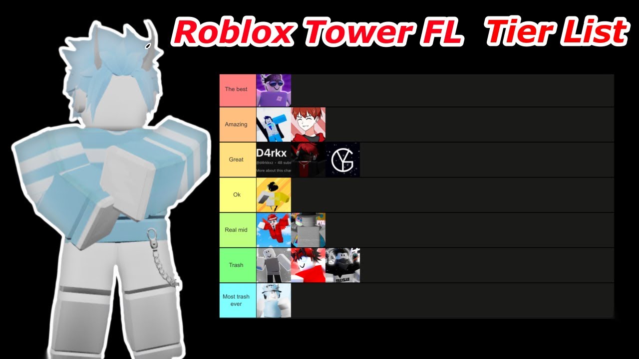 [Roblox] Tower FL Tier List - YouTube