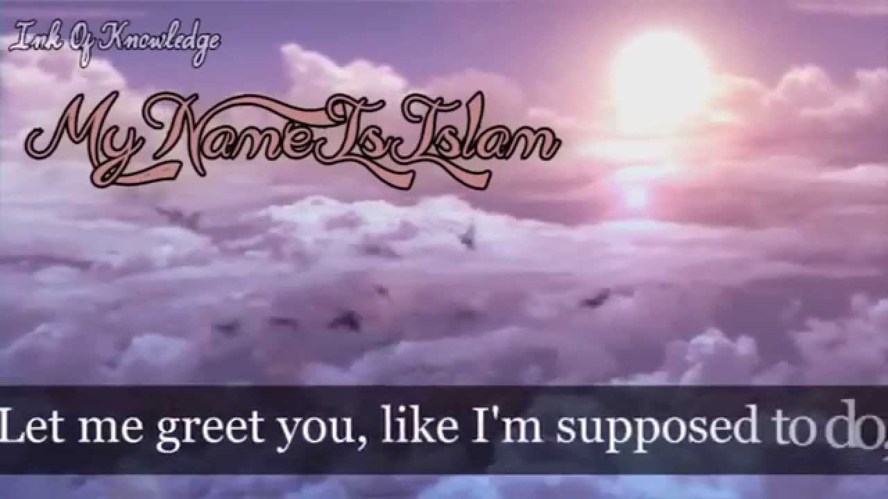 My Name Is Islam | Powerful Spoken Word | Poem by Sis Amal Ahmed Albaz ...