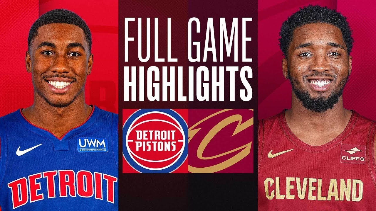 Detroit Pistons vs. Cleveland Cavaliers Full Game Highlights | Jan 31 ...
