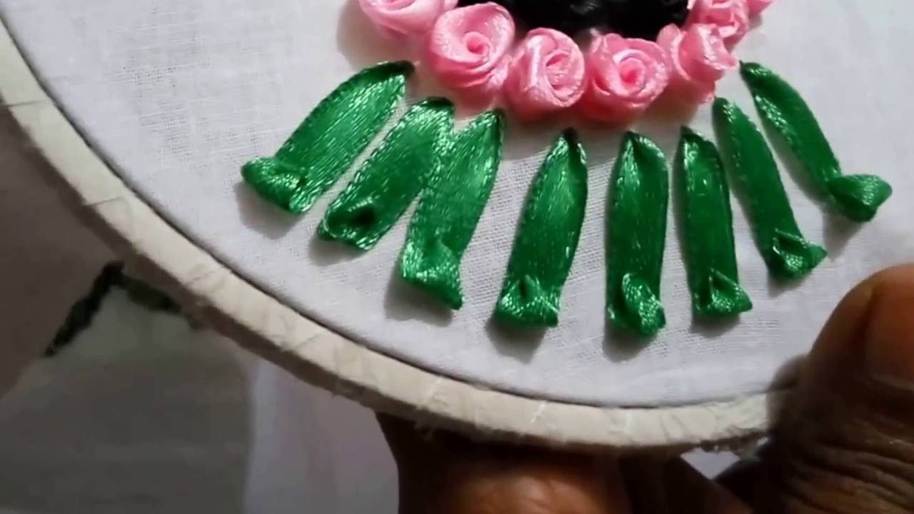Ribbon Embroidery | Hand Embroidery - YouTube