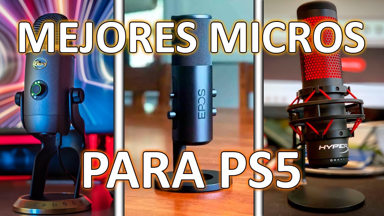 IMPRESCINDIBLE 🔥 TOP 5 Micros COMPATIBLES con la PlayStation 5 2024 ...