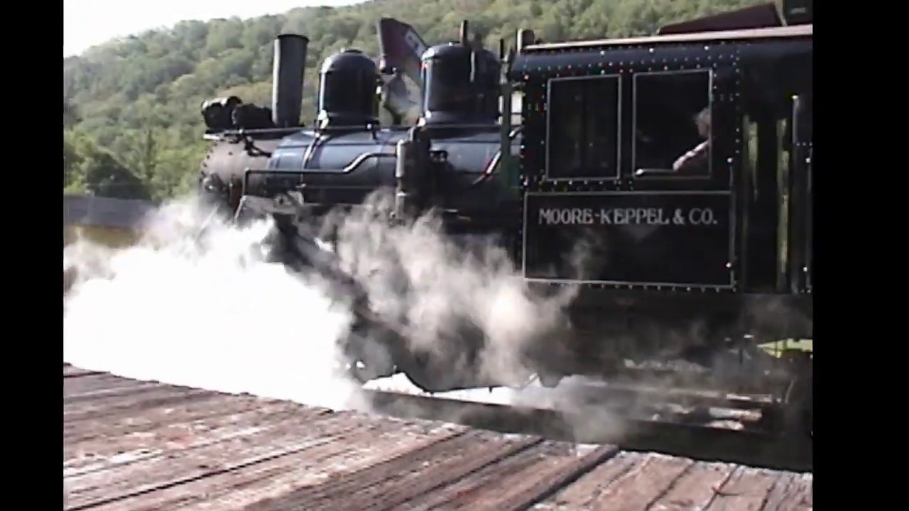 Climax Geared Logging Steam Locomotive Durbin West Virginia Early 2000s ...