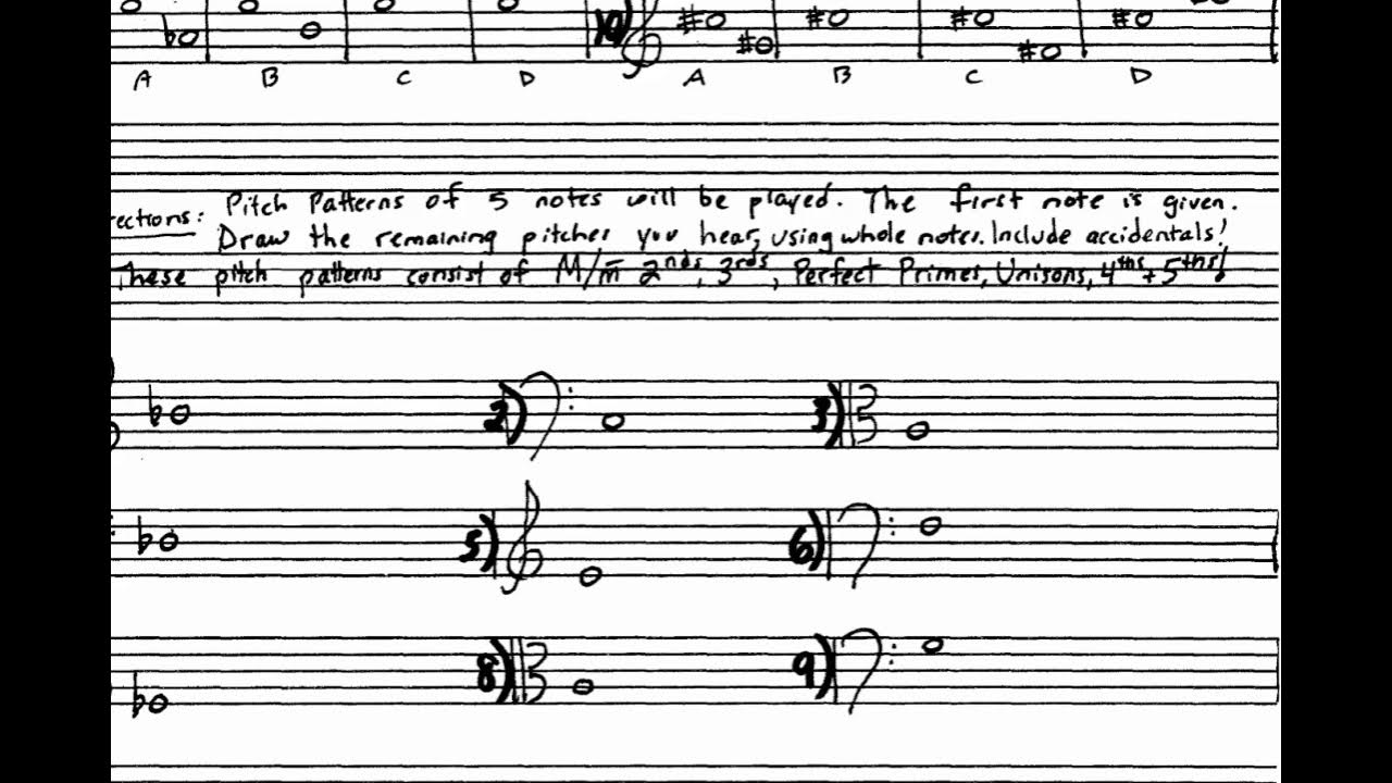 CMT Interval Ear Training - Perfect Primes, 4ths, 5ths & Octaves - YouTube