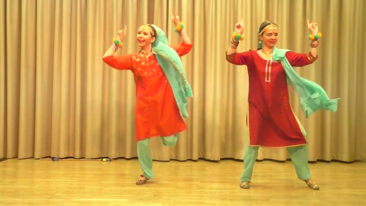 Punjabi Folk Dance | Gidda | NrityAshram | Svetlana Gadalina - YouTube