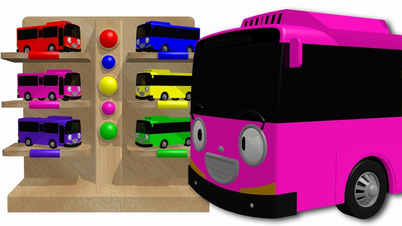 TOY TAYO BUS Street Vehicles for Kids Street Vehicle Parking for ...