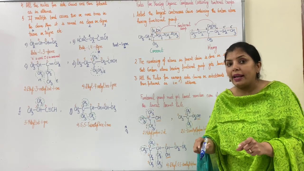 Nomenclature part 11 chapter 12 class 11 - YouTube