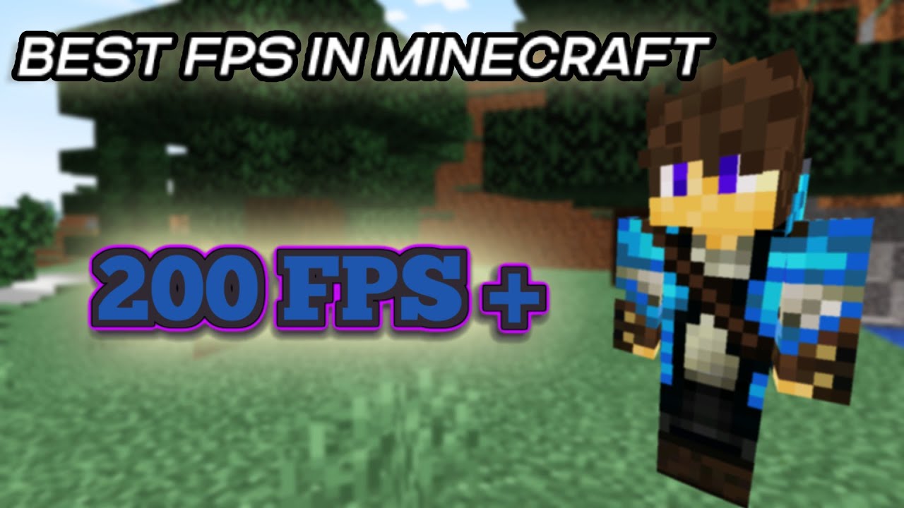 How to get the absolute best FPS in minecraft - YouTube