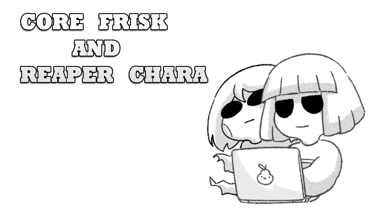 Core Frisk and Reaper Chara (Undertale Comic dub) - YouTube