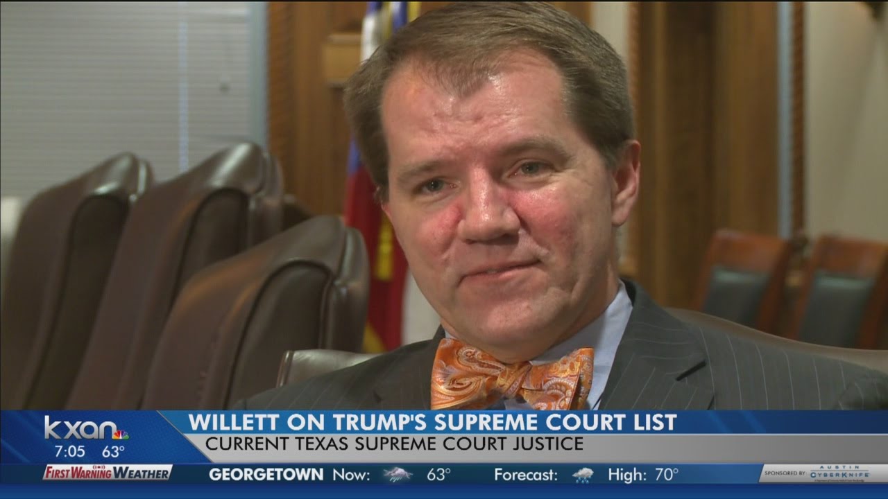 Don Willett responds to being added to Trump's list - YouTube