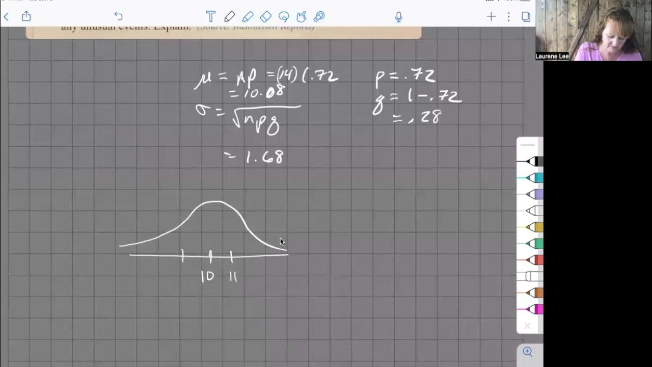 Statistics 5 5 Binomial Distributions HD 720p - YouTube